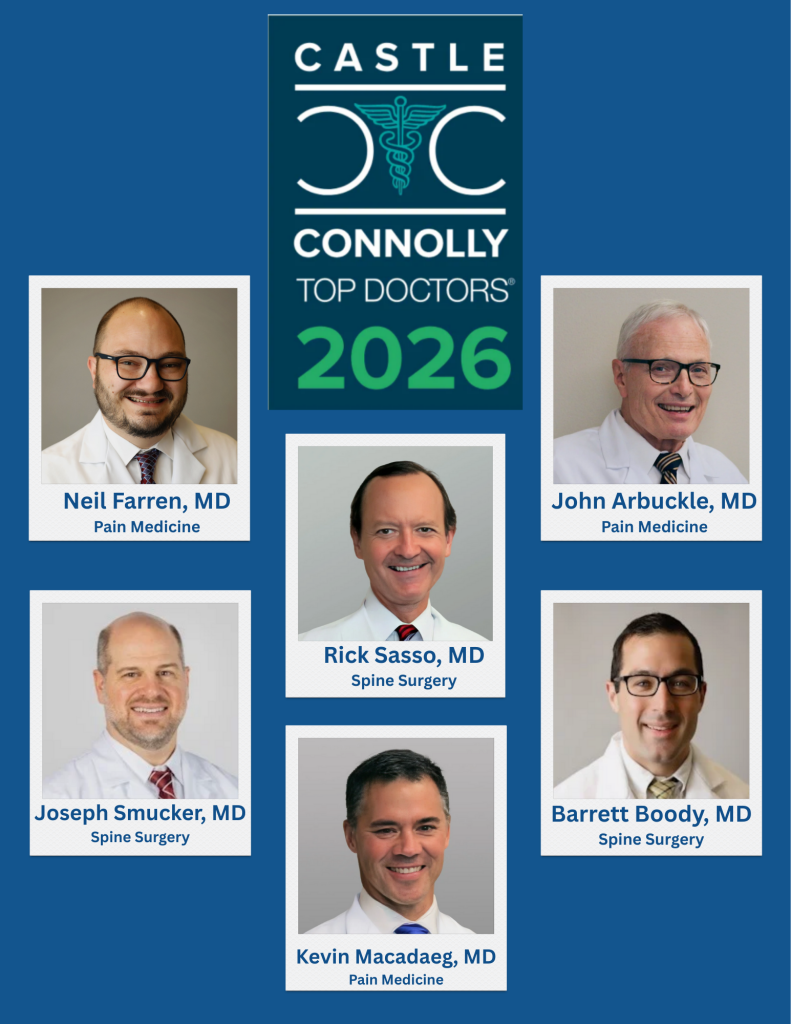 2026 Castle Connelly Top Doctors - Indiana Spine Group